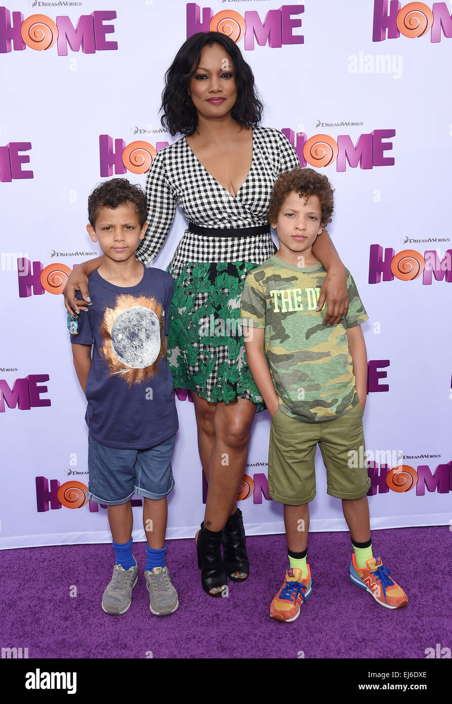 Westwood, California, USA. 22nd Mar, 2015. Garcelle Beauvais, Jaid ...