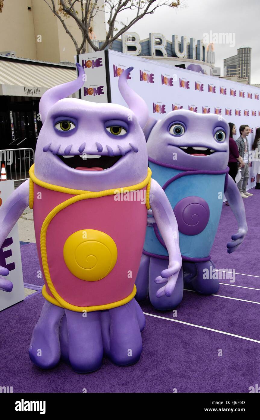 Los Angeles, CA, USA. 22nd Mar, 2015. Captain Smek, Oh at arrivals for ...