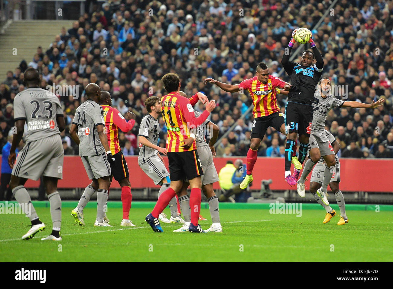 Lens, France. 22nd Mar, 2015. French League 1 football. FC Lens versus ...