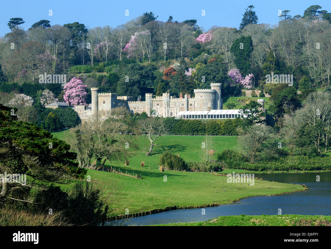Veryan cornwall hi-res stock photography and images - Alamy