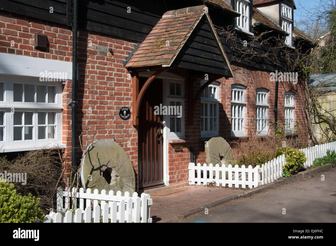 The remaining grist wheels from Iffley Mill in oxford Stock Photo - Alamy