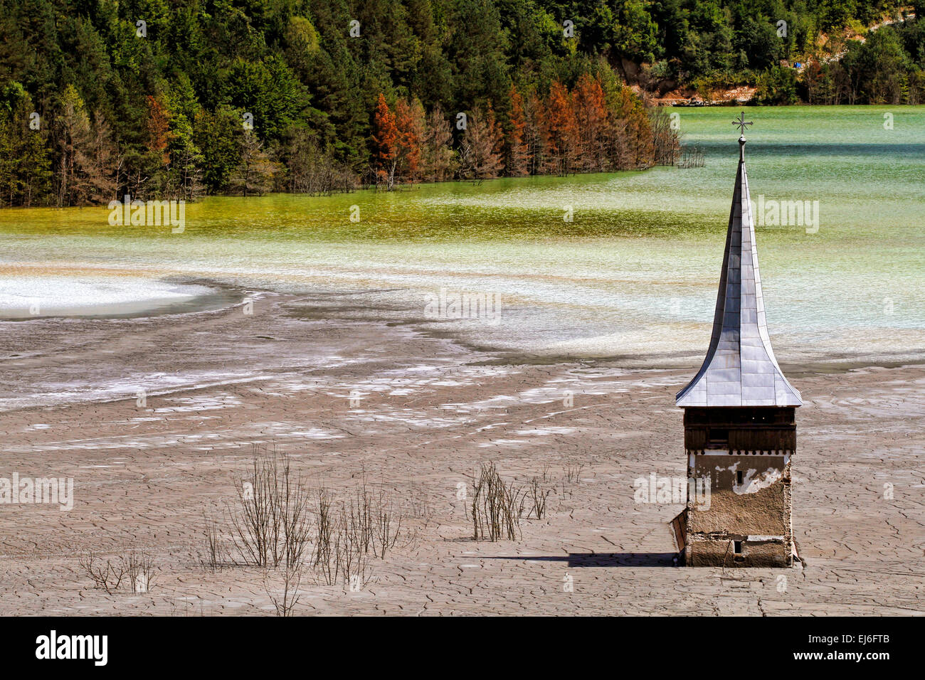 Geamana in the Carpathian Mountains in Romania - an abandoned village ...