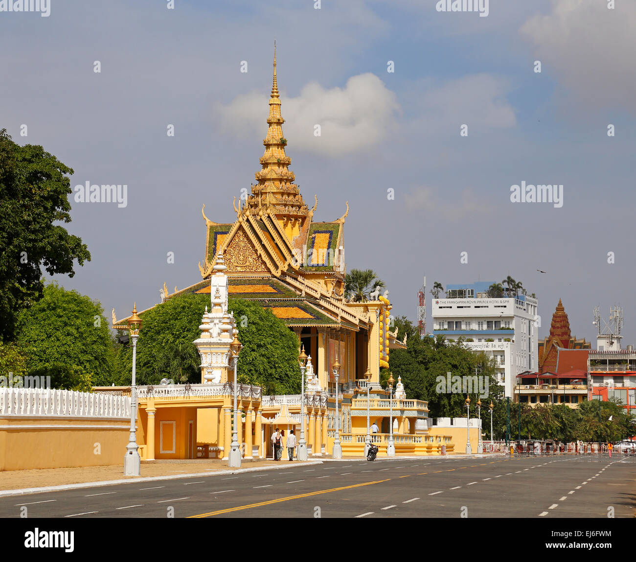 Moonlight Pavilion, Royal Palace, Phnom Penh, Cambodia Stock Photo - Alamy