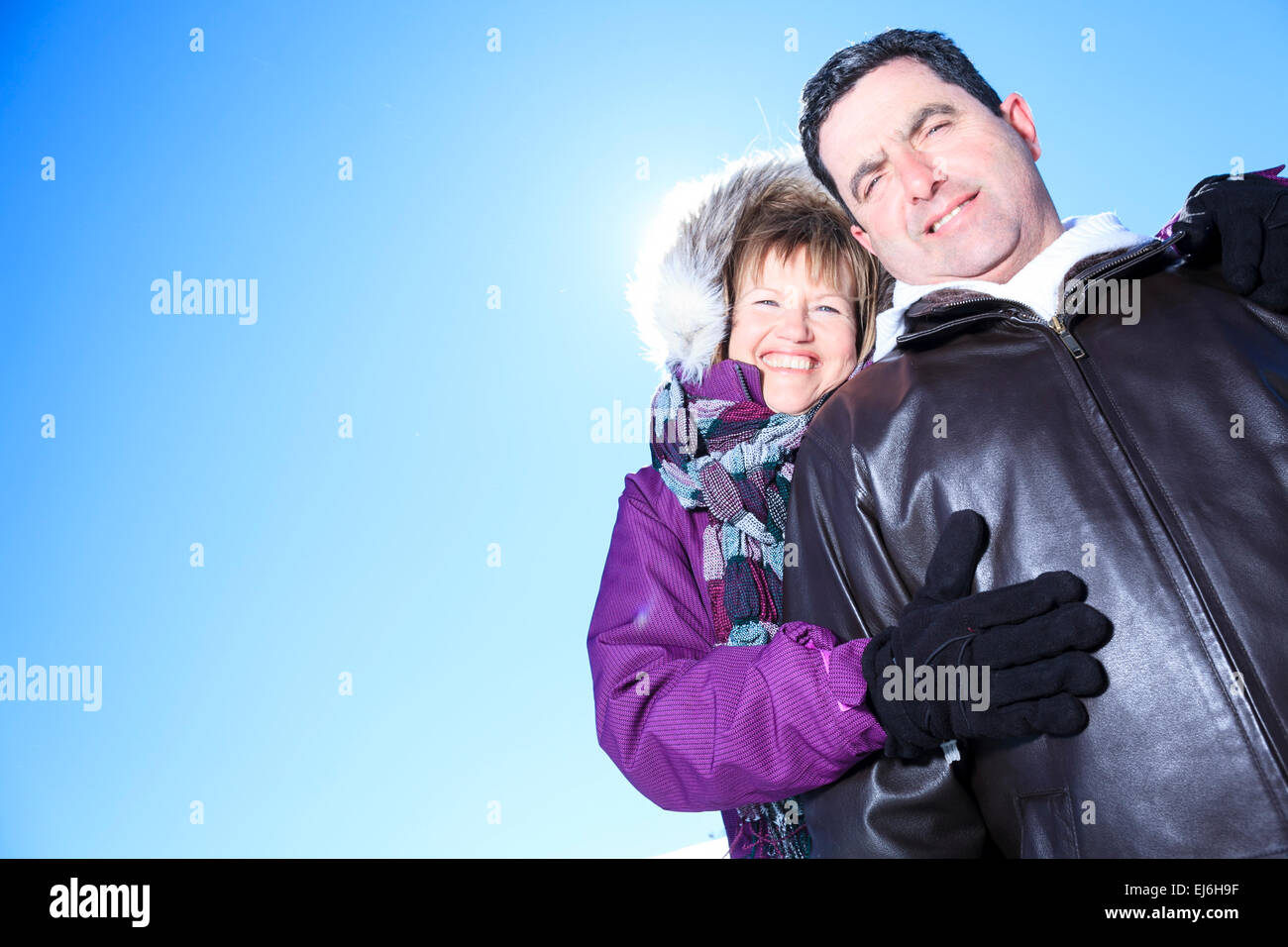 Cold winter pensioner hi-res stock photography and images - Alamy