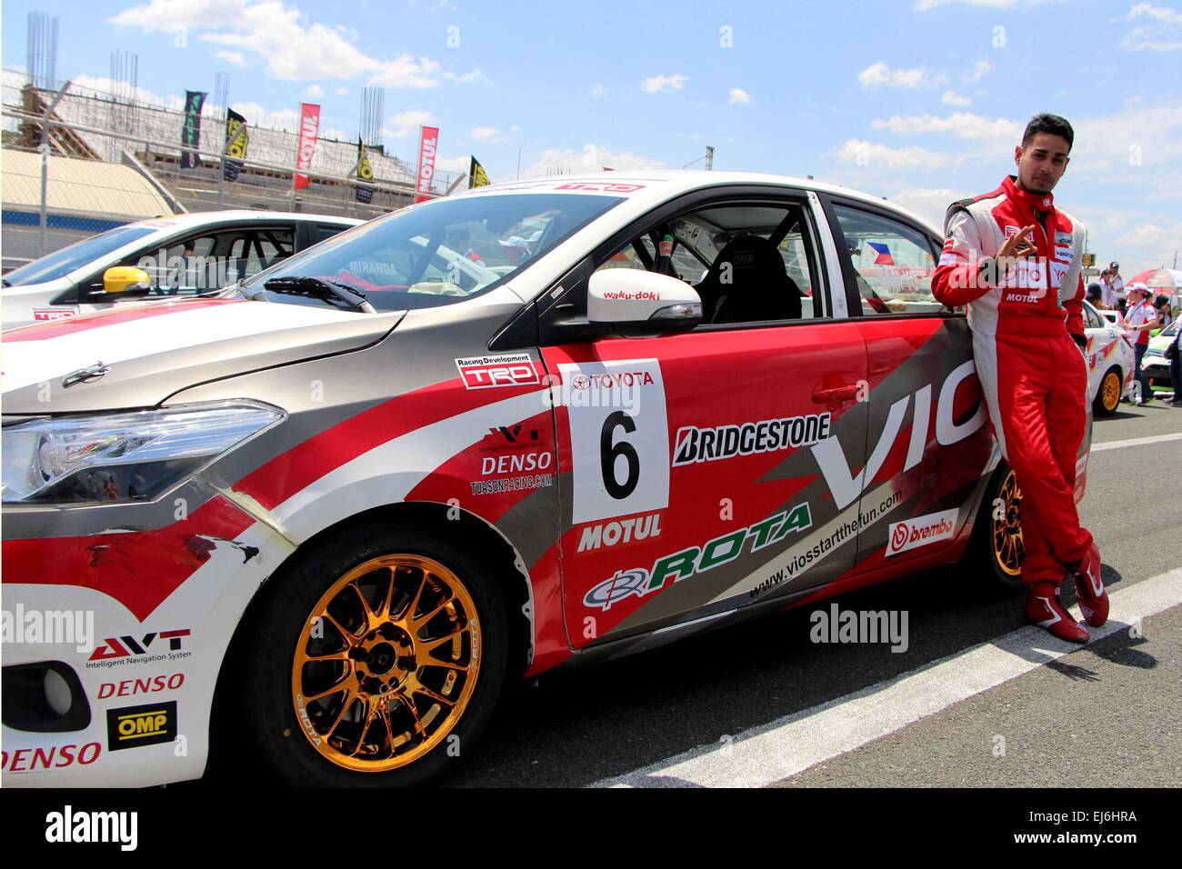 Manila, Philippines. 21st Mar, 2015. DJ/host Sam YG (depending champion ...