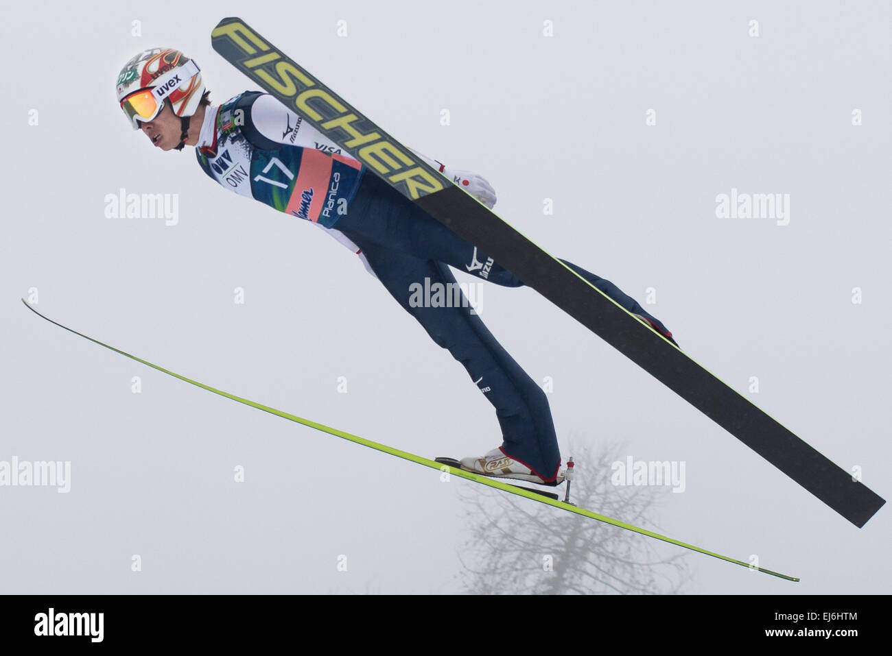 Taku Takeuchi of Japan competes during FIS World Cup Planica Flying ...