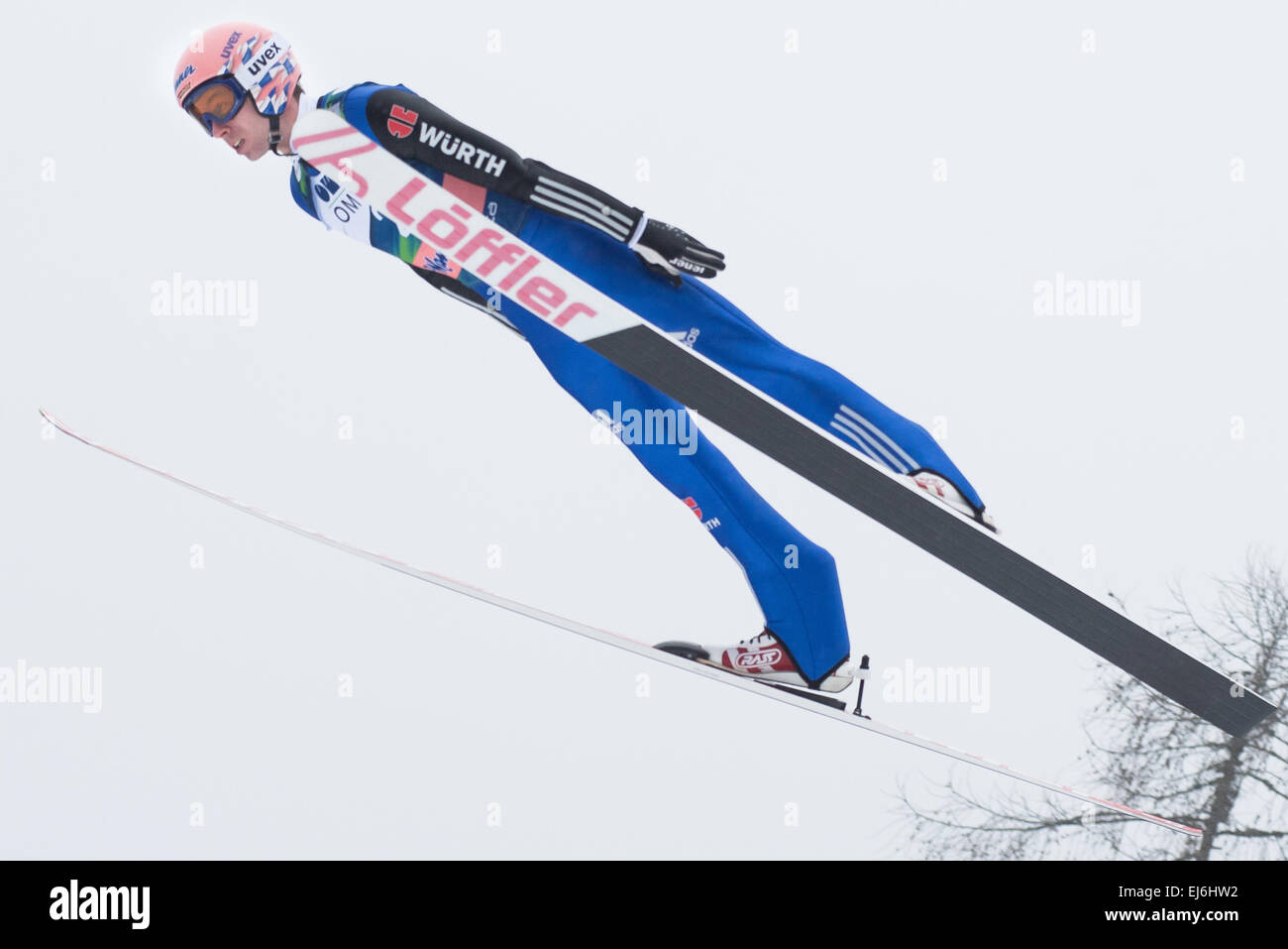 Michael Neumayer of Germany competes during FIS World Cup Planica ...