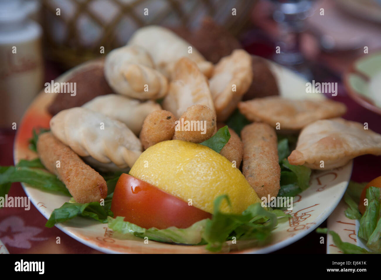 Typical cuisine of Lebanese culture Stock Photo - Alamy