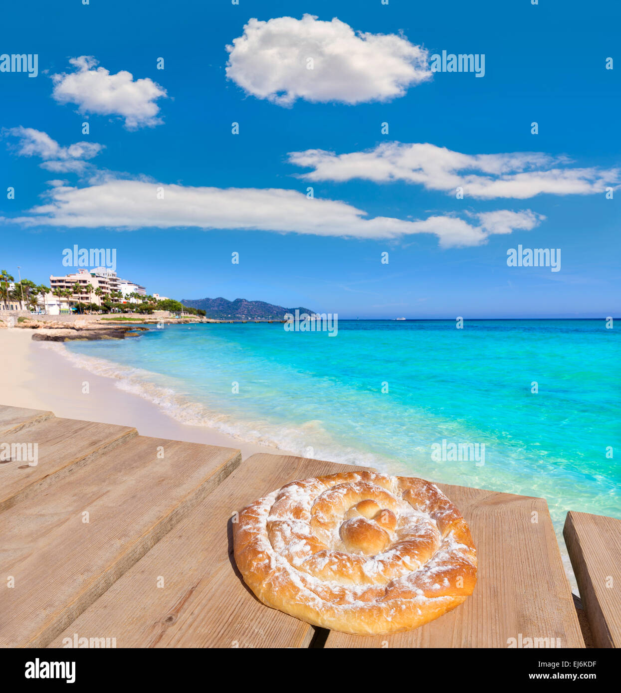 Majorca Cala Millor beach Son Servera Mallorca Balearic islands ...