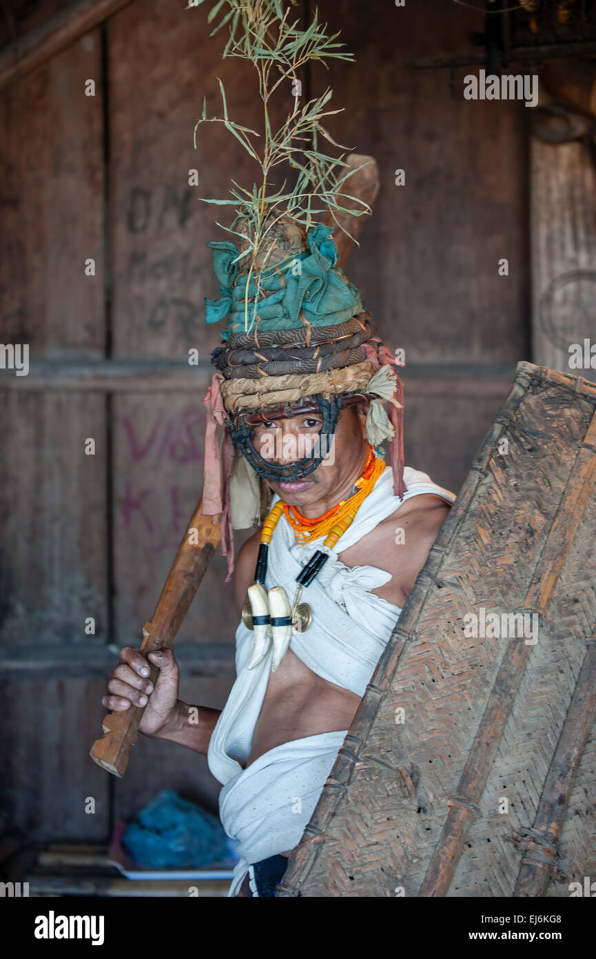 Naga warrior hi-res stock photography and images - Alamy