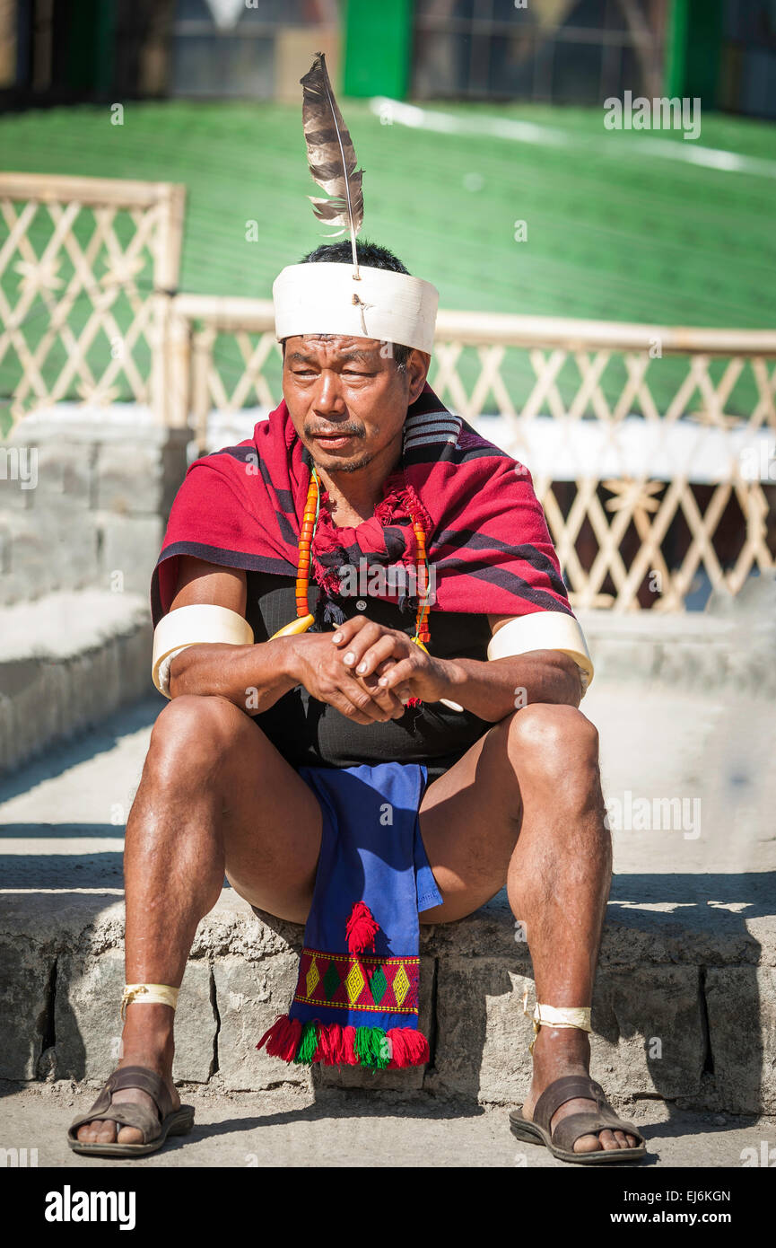 Naga Tribe man Stock Photo - Alamy