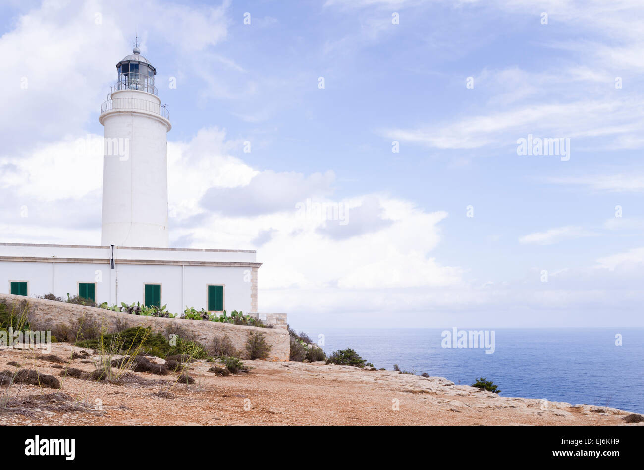 Faro de la mola la mola lighthouse formentera hi-res stock photography ...