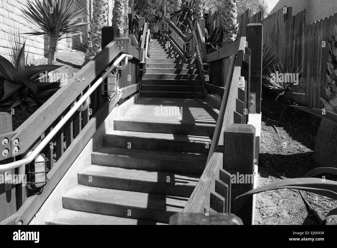 Stairs to the beach Stock Photo - Alamy