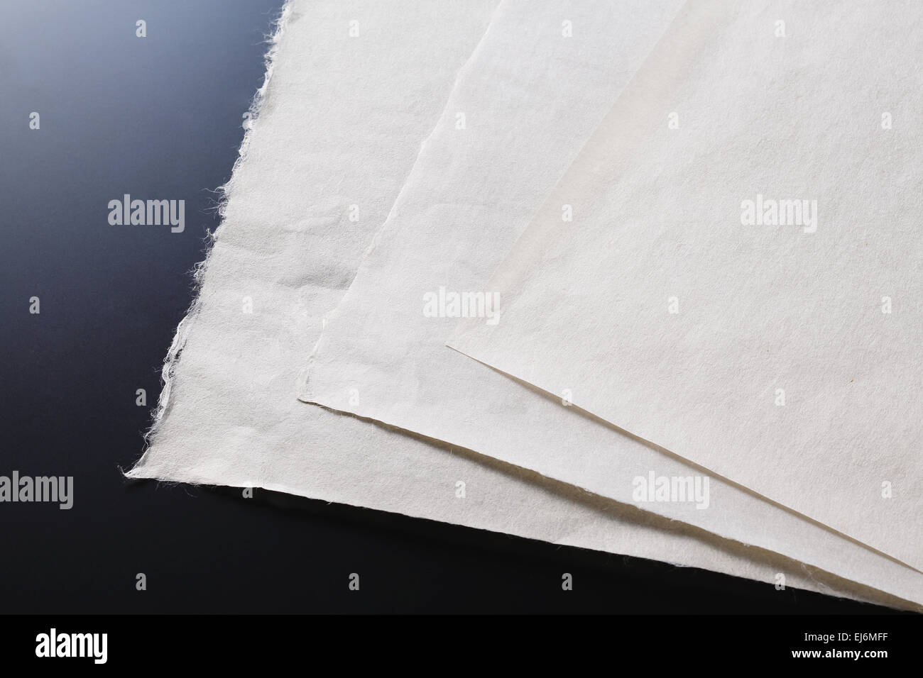 Handmade Japanese Paper Stock Photo - Alamy