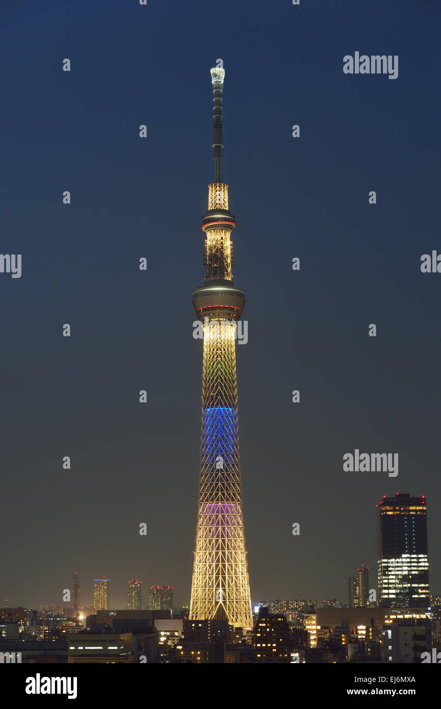 Tokyo skytree night hi-res stock photography and images - Alamy
