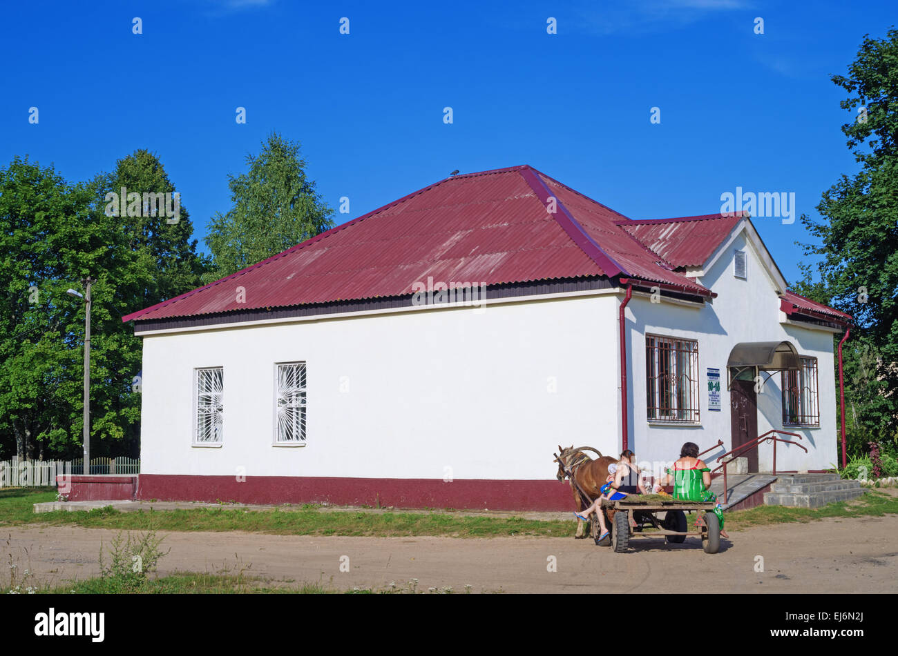Rural landscape - village shop Stock Photo - Alamy