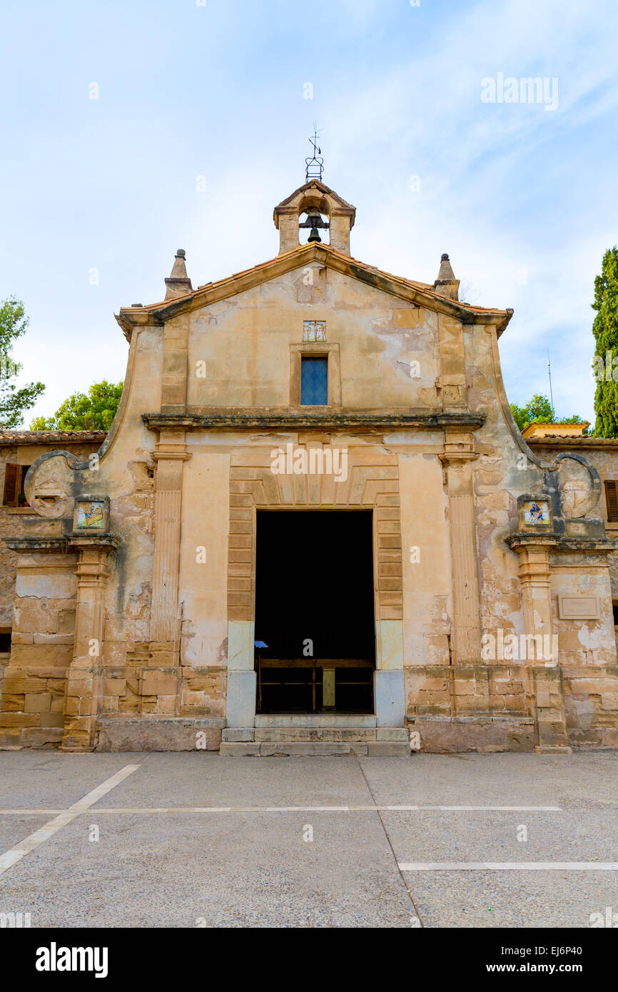 Majorca esglesia del Calvari church in Pollenca Pollensa at Mallorca ...