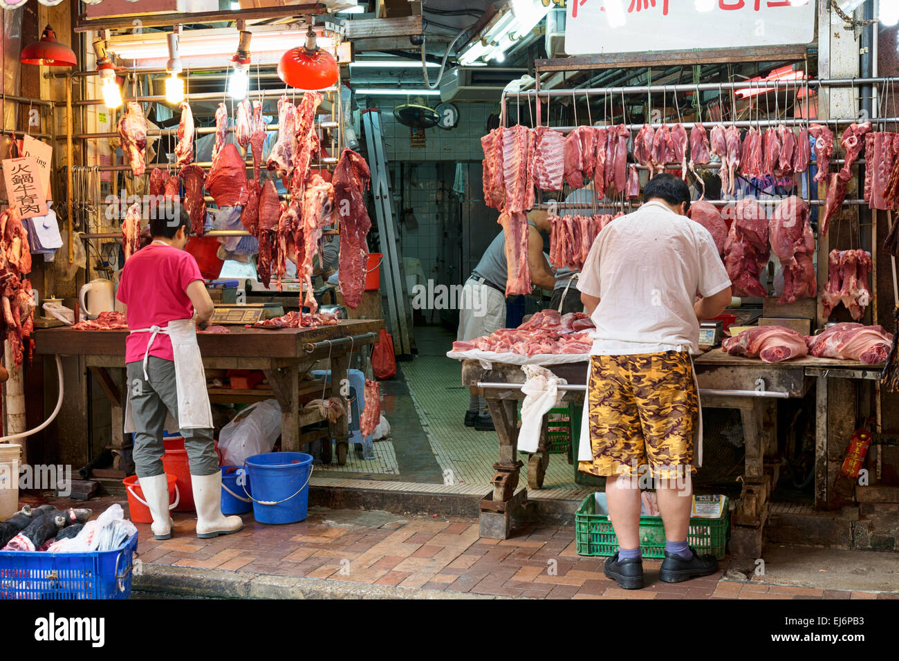 Indian butcher shop hi-res stock photography and images - Alamy