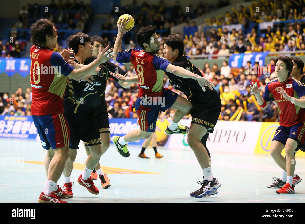 Hazuki Higashinagahama (Osol), MARCH 22, 2015, Handball : ANA CUP Japan ...