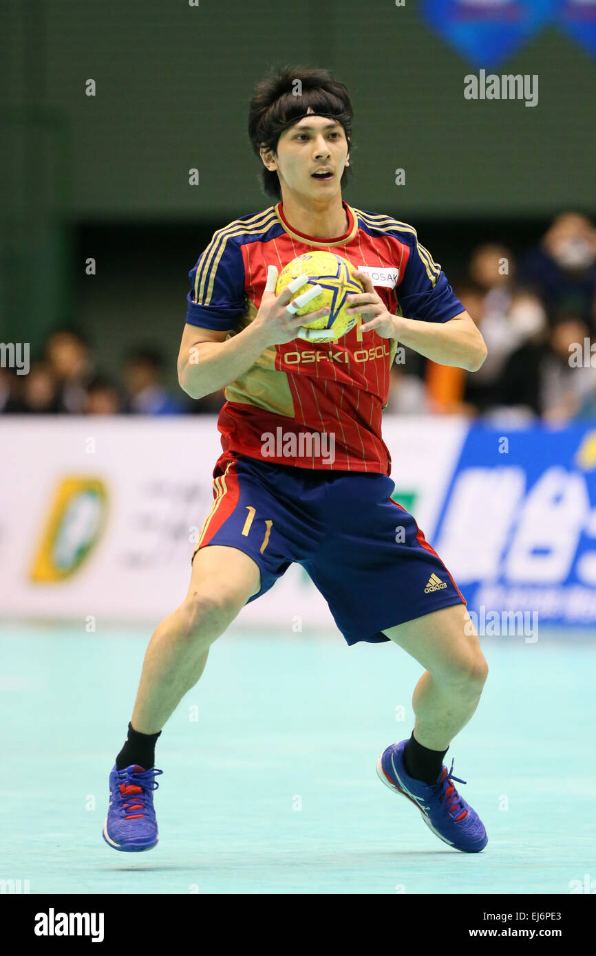 Yuki Baba (Osol), MARCH 22, 2015, Handball : ANA CUP Japan Handball ...