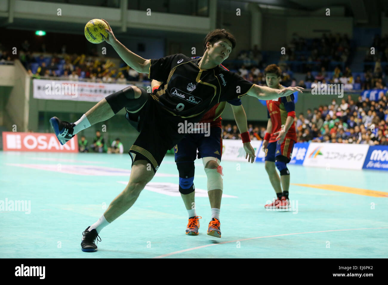 Toru Takeda (Daido Phenix), MARCH 22, 2015, Handball : ANA CUP Japan ...