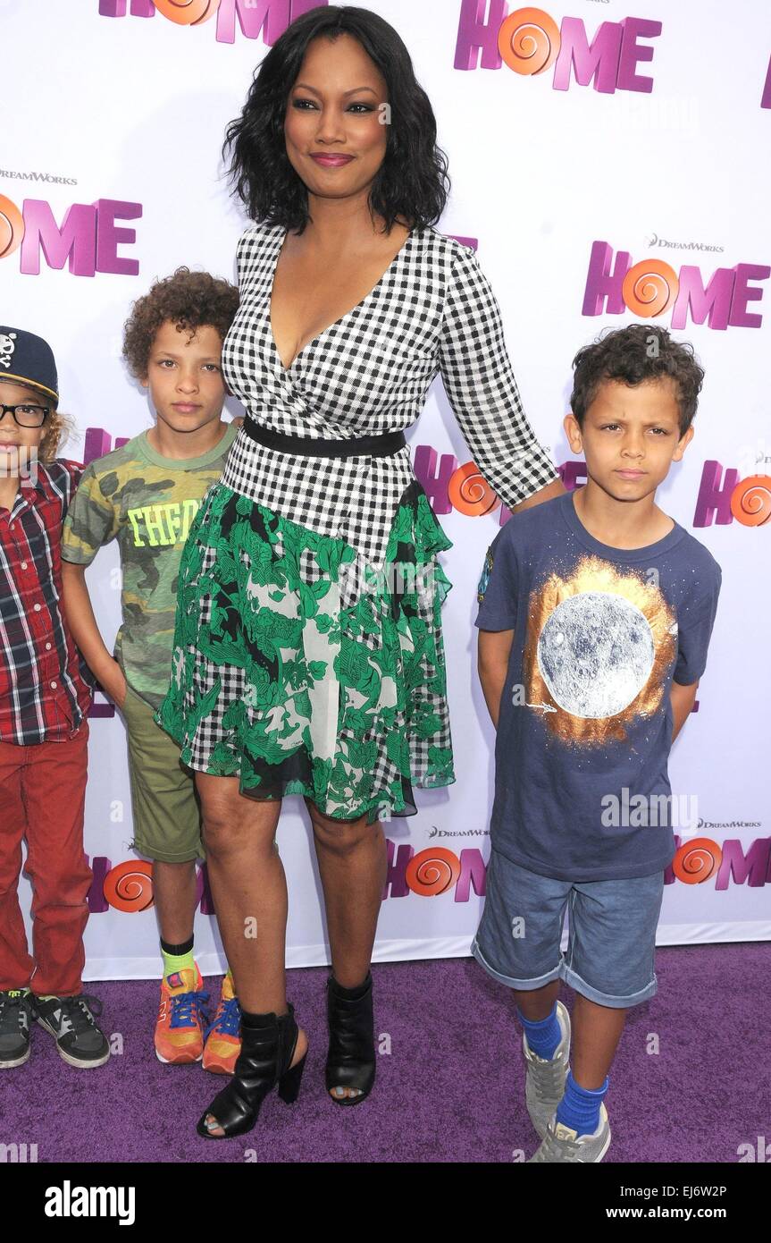 Garcelle beauvais and family hi-res stock photography and images - Alamy