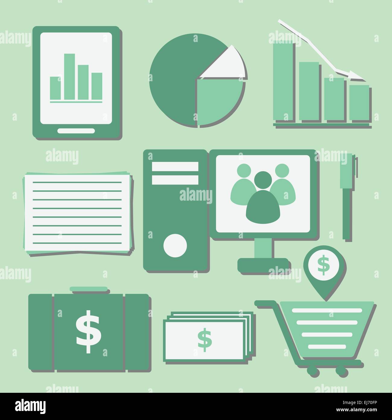 Internet investor Stock Vector Images - Alamy