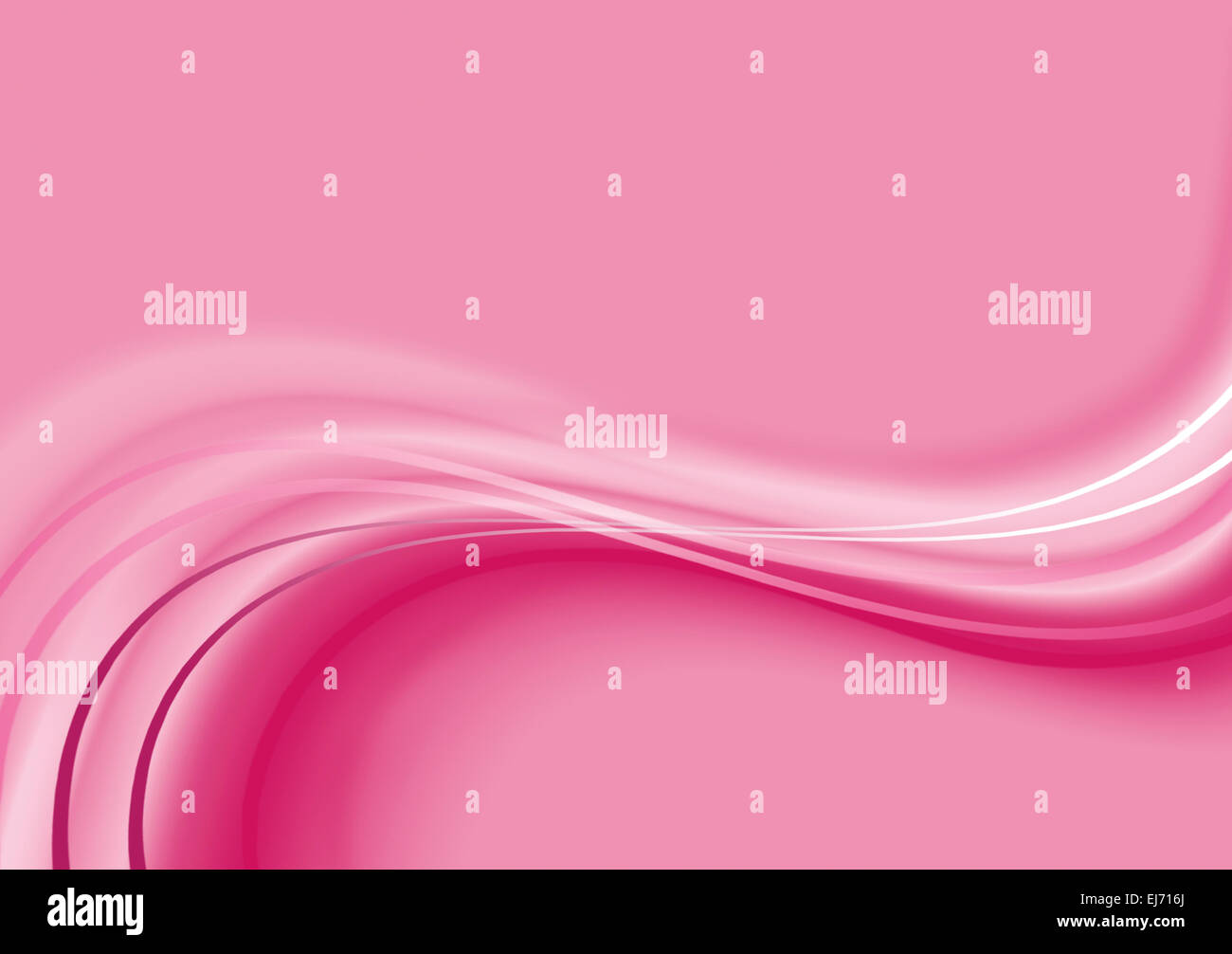 Pink background with convex curved waves covered curved strips Stock ...