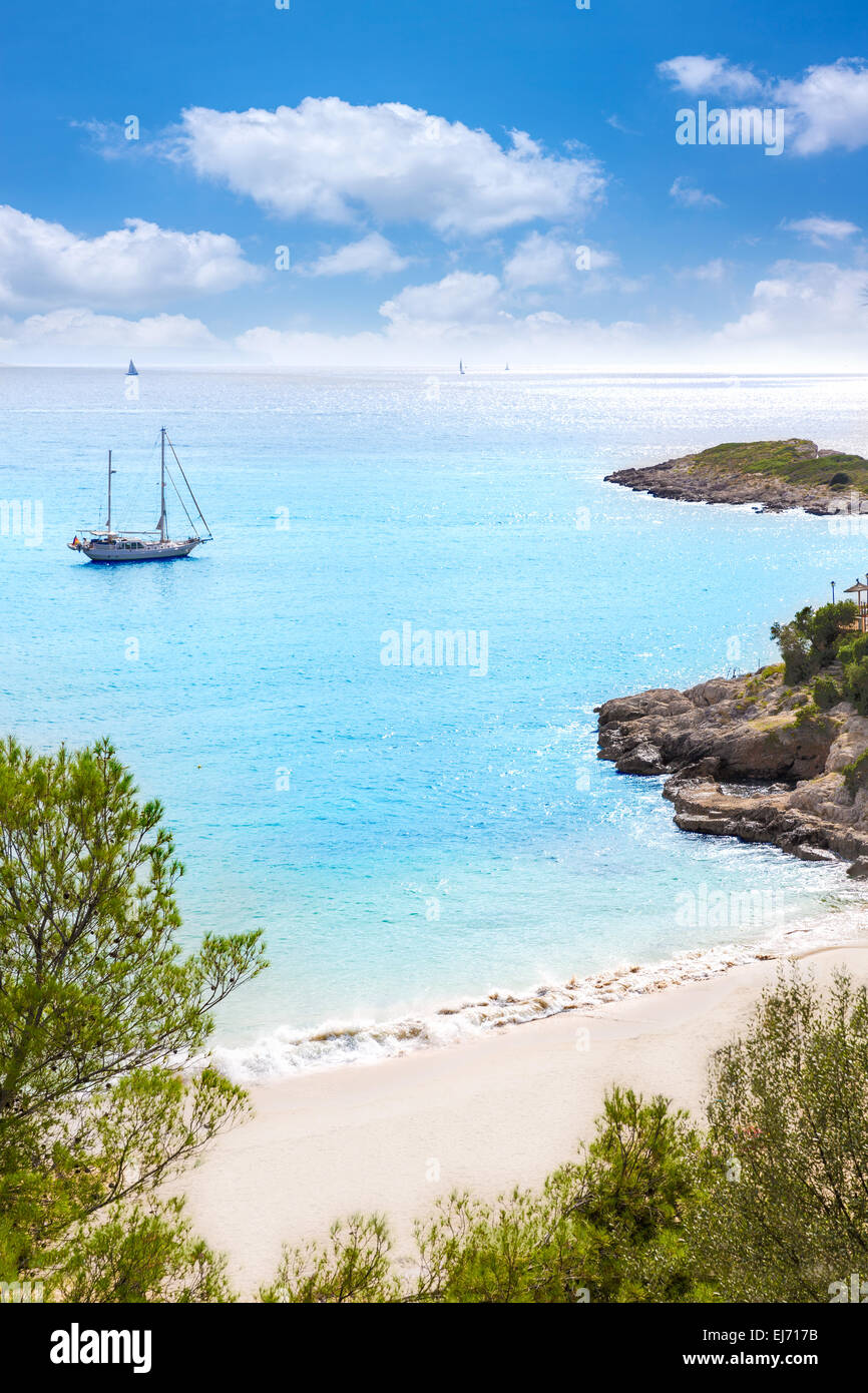 Majorca Playa de Illetas Balneario beach in Mallorca Bendinat Calvia at ...