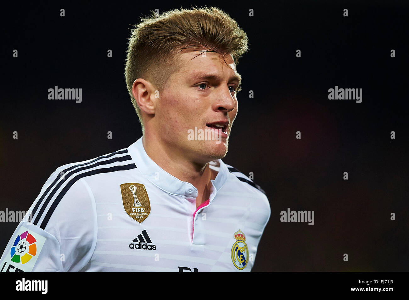Toni Kroos (Real Madrid CF), during La Liga soccer match between FC ...