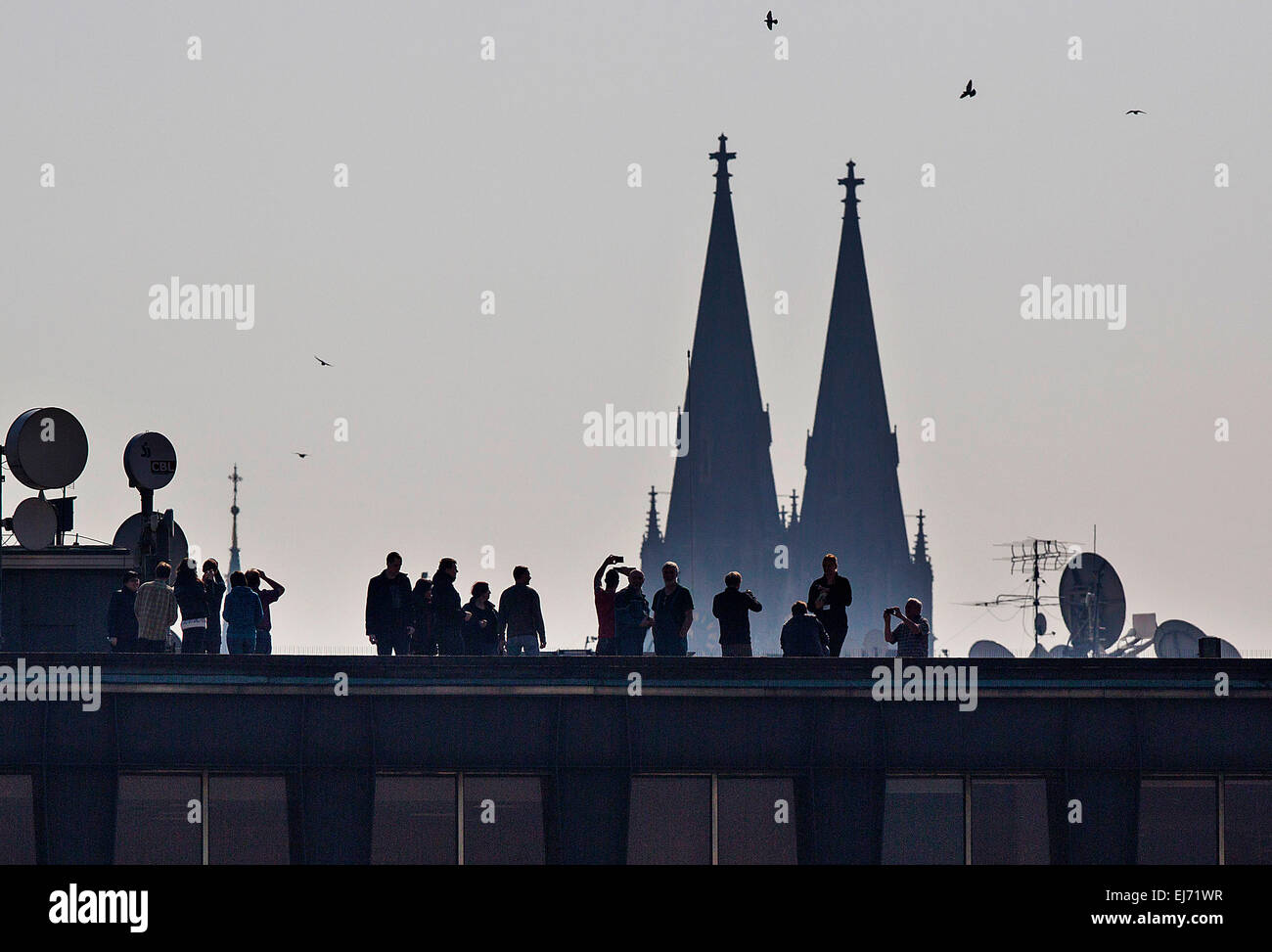 Prague solar eclipse hi-res stock photography and images - Alamy