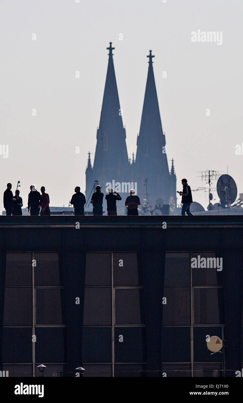 Prague, solar eclipse Stock Photo - Alamy