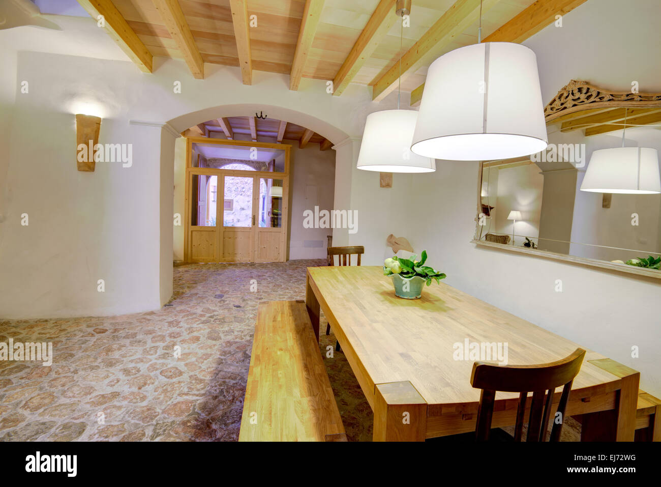 Majorca Balearic indoor house in Balearic islands Mediterranean ...