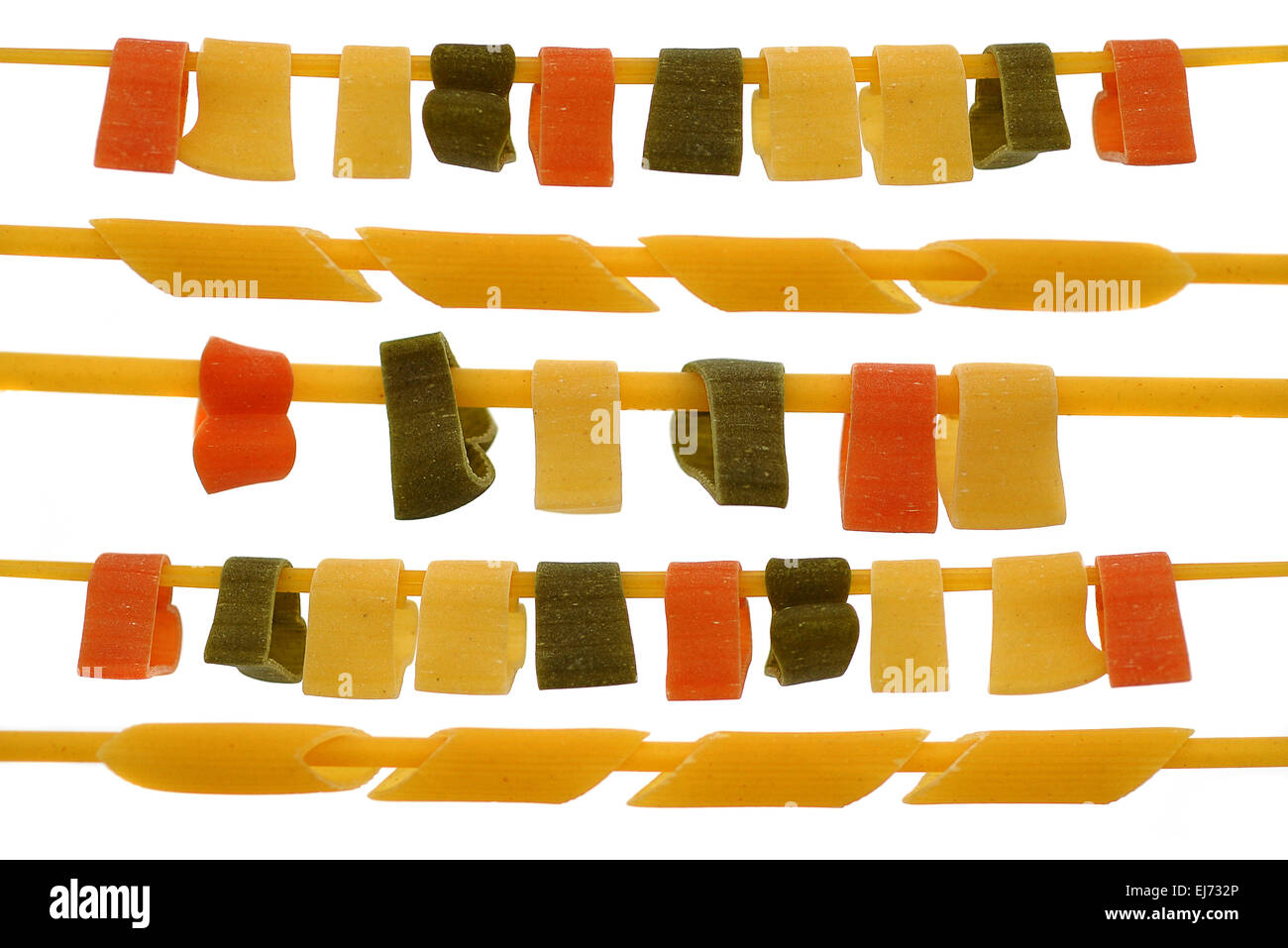 Pasta, multiple varieties Stock Photo - Alamy