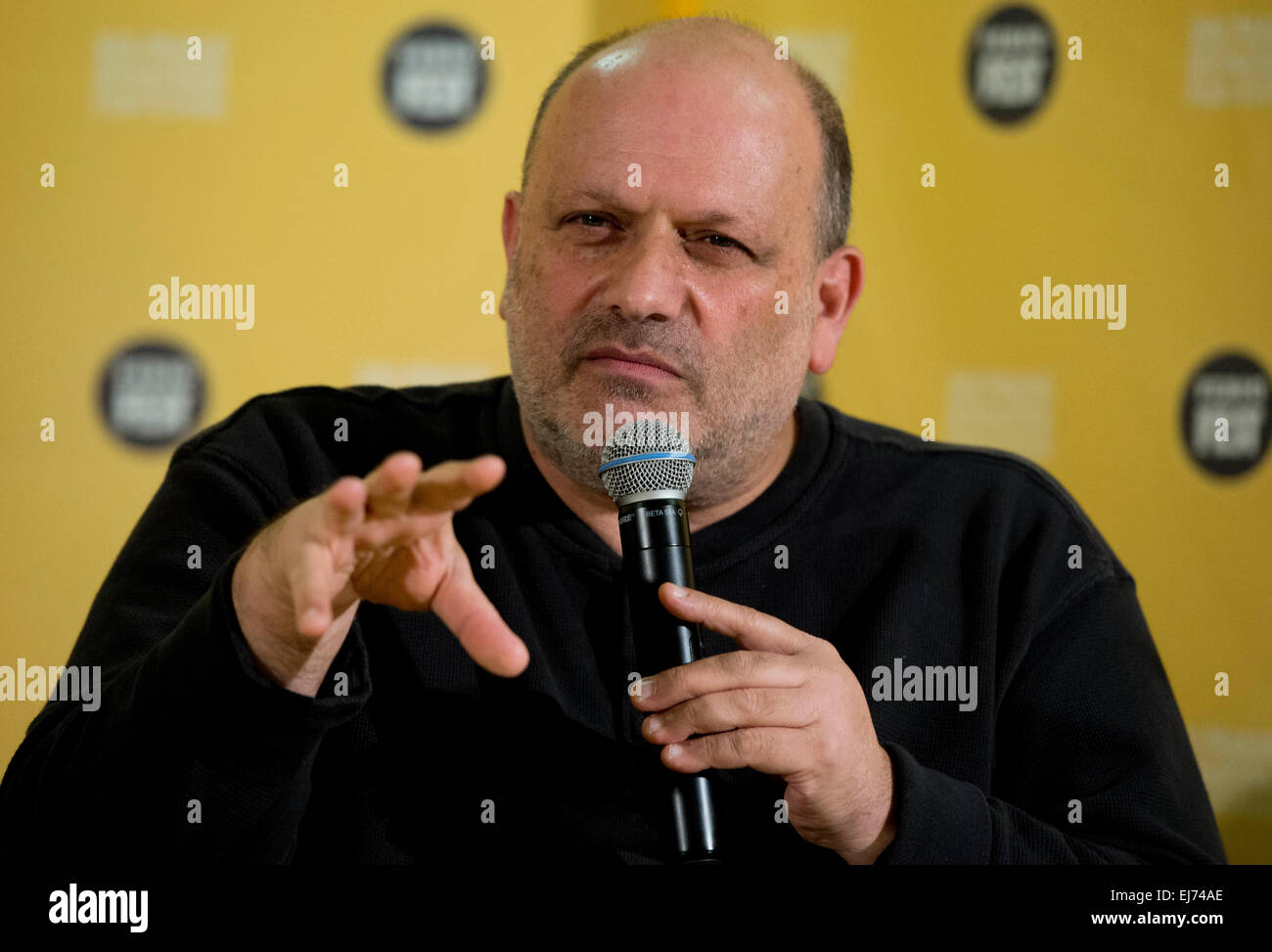 Prague, Czech Republic. 21st Mar, 2015. Israeli filmmaker Eran Riklis ...