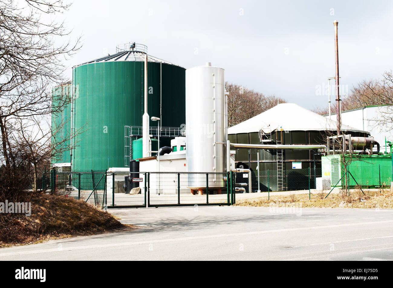 Biogas kraftwerk hi-res stock photography and images - Alamy