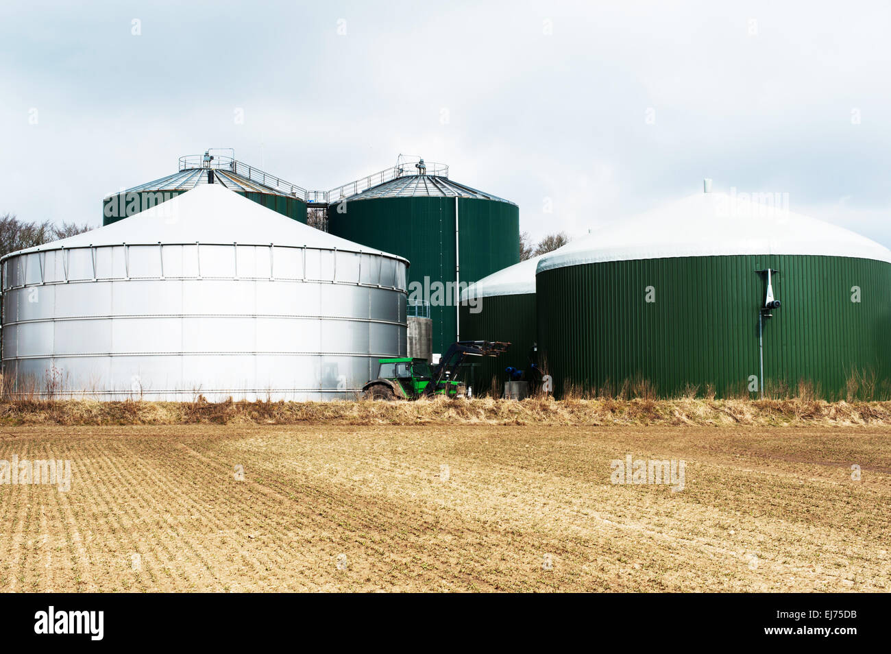 Biogas kraftwerk hi-res stock photography and images - Alamy