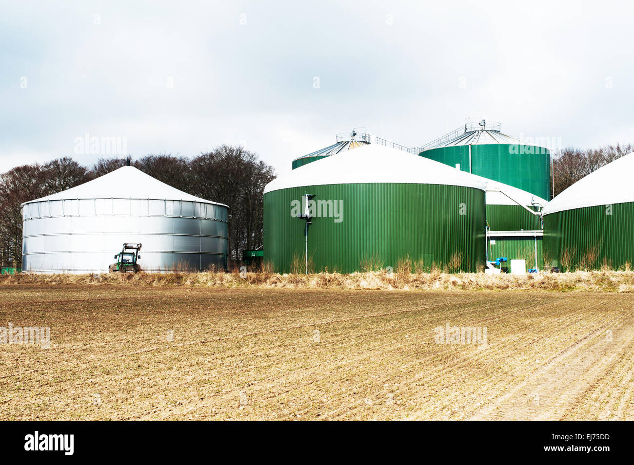 Biogas kraftwerk hi-res stock photography and images - Alamy