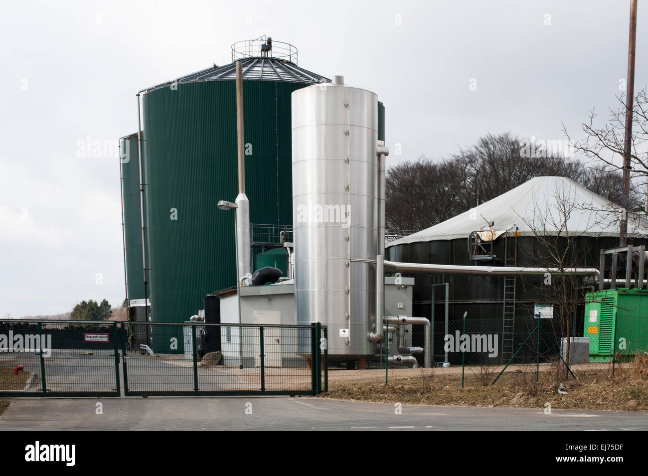 Biogas kraftwerk hi-res stock photography and images - Alamy