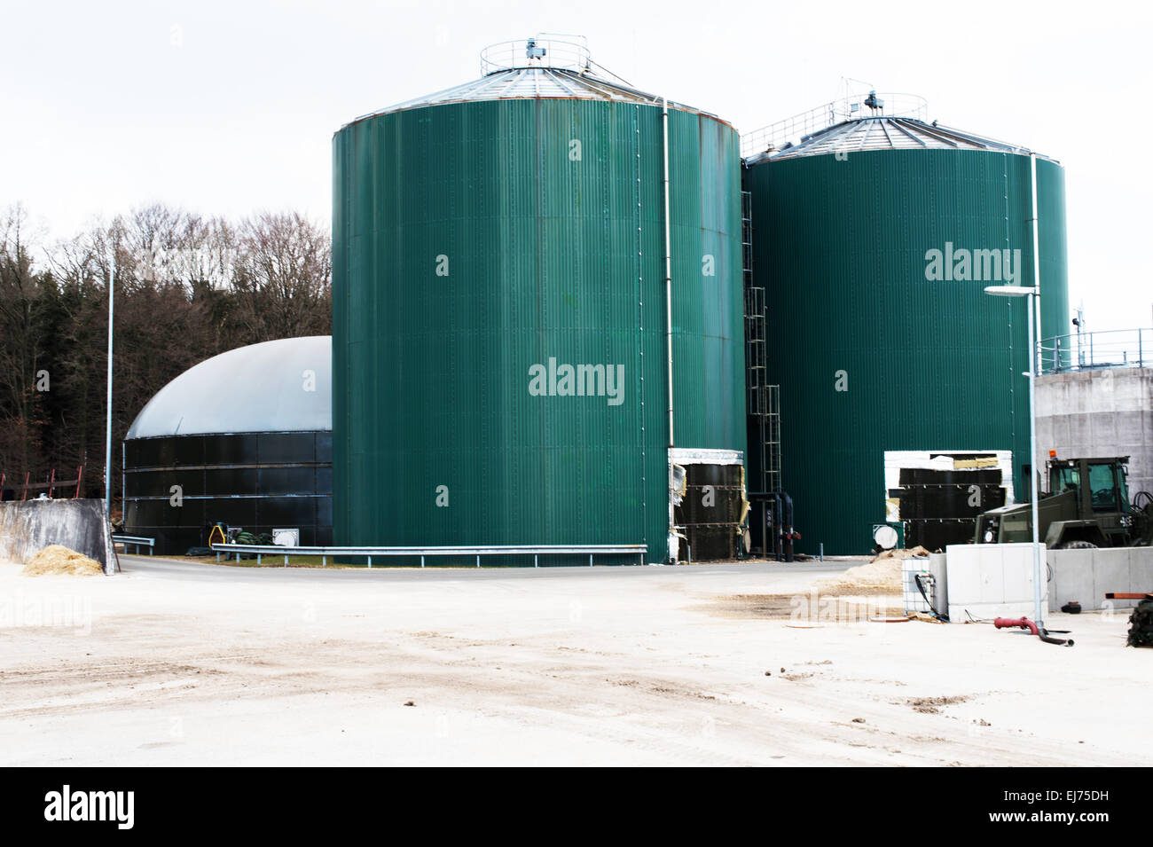 Biogas kraftwerk hi-res stock photography and images - Alamy
