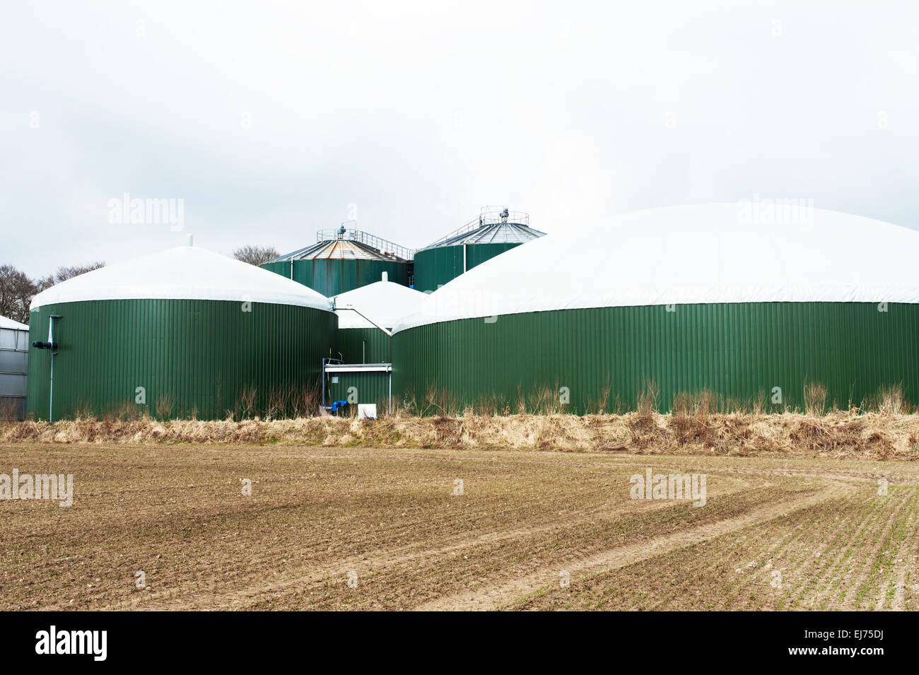Biogas kraftwerk hi-res stock photography and images - Alamy