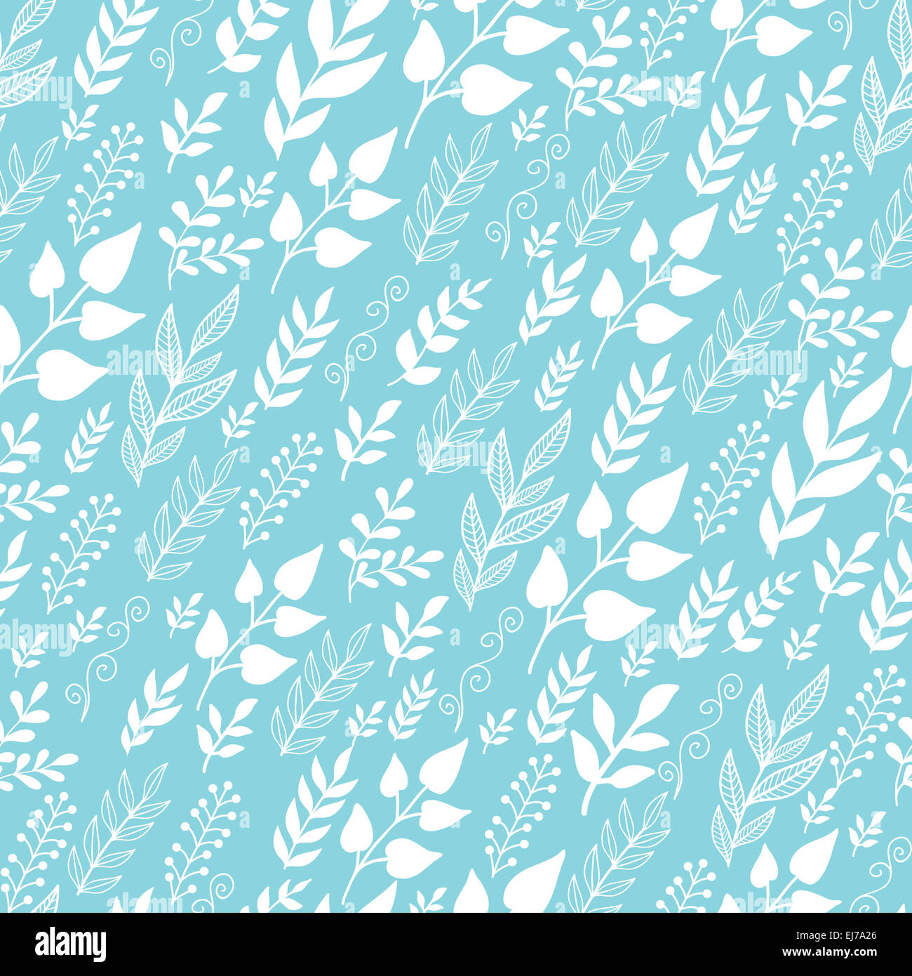 Leaves Silhouettes In the Wind Seamless Pattern background Stock Photo ...