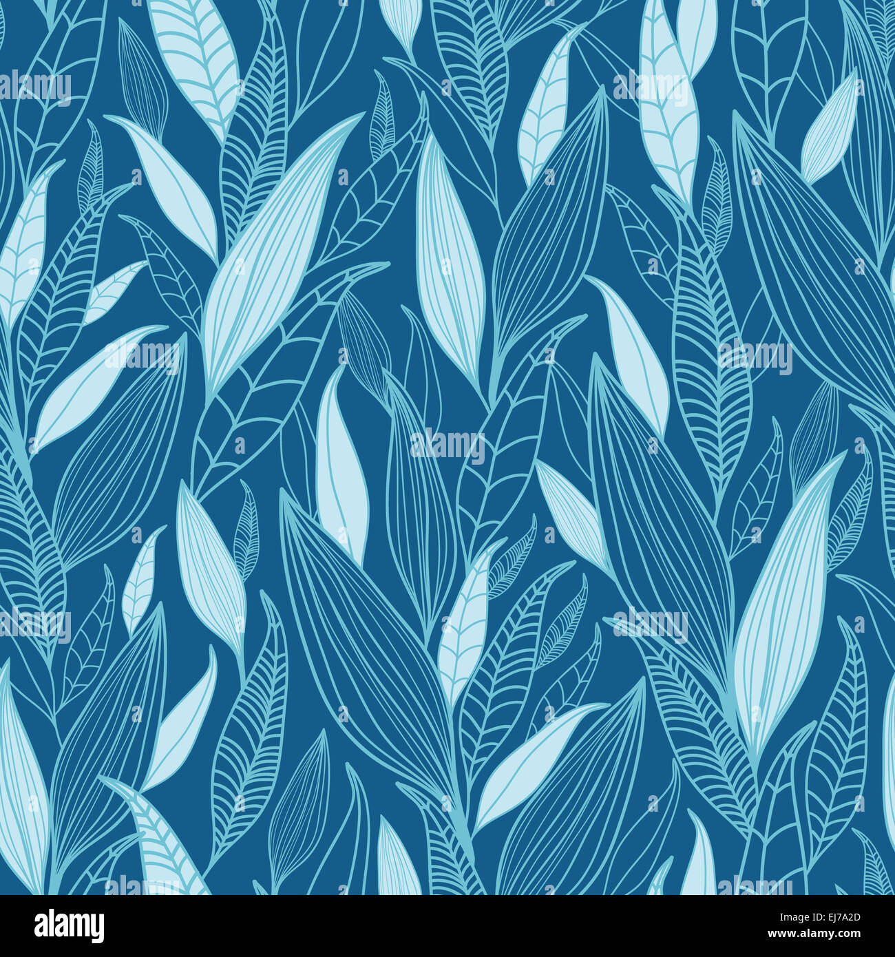 Blue Bamboo Leaves Seamless Pattern Background Stock Photo - Alamy Blue Bamboo Leaves Seamless Pattern Background Stock Photo - Alamy