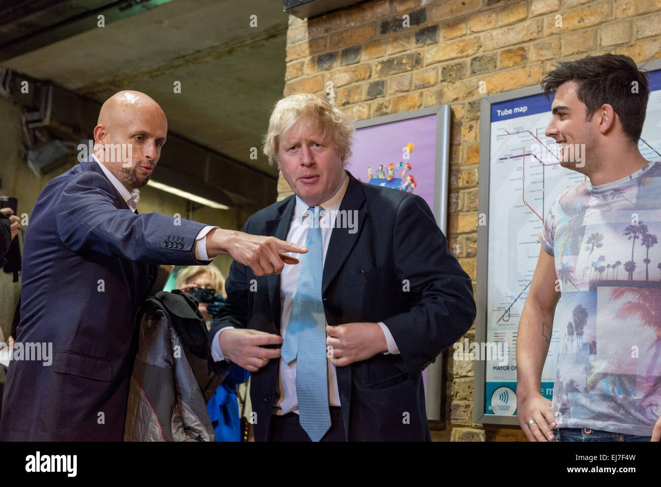 March 23, 2015 - The Mayor of London Boris Johnson joined The ...