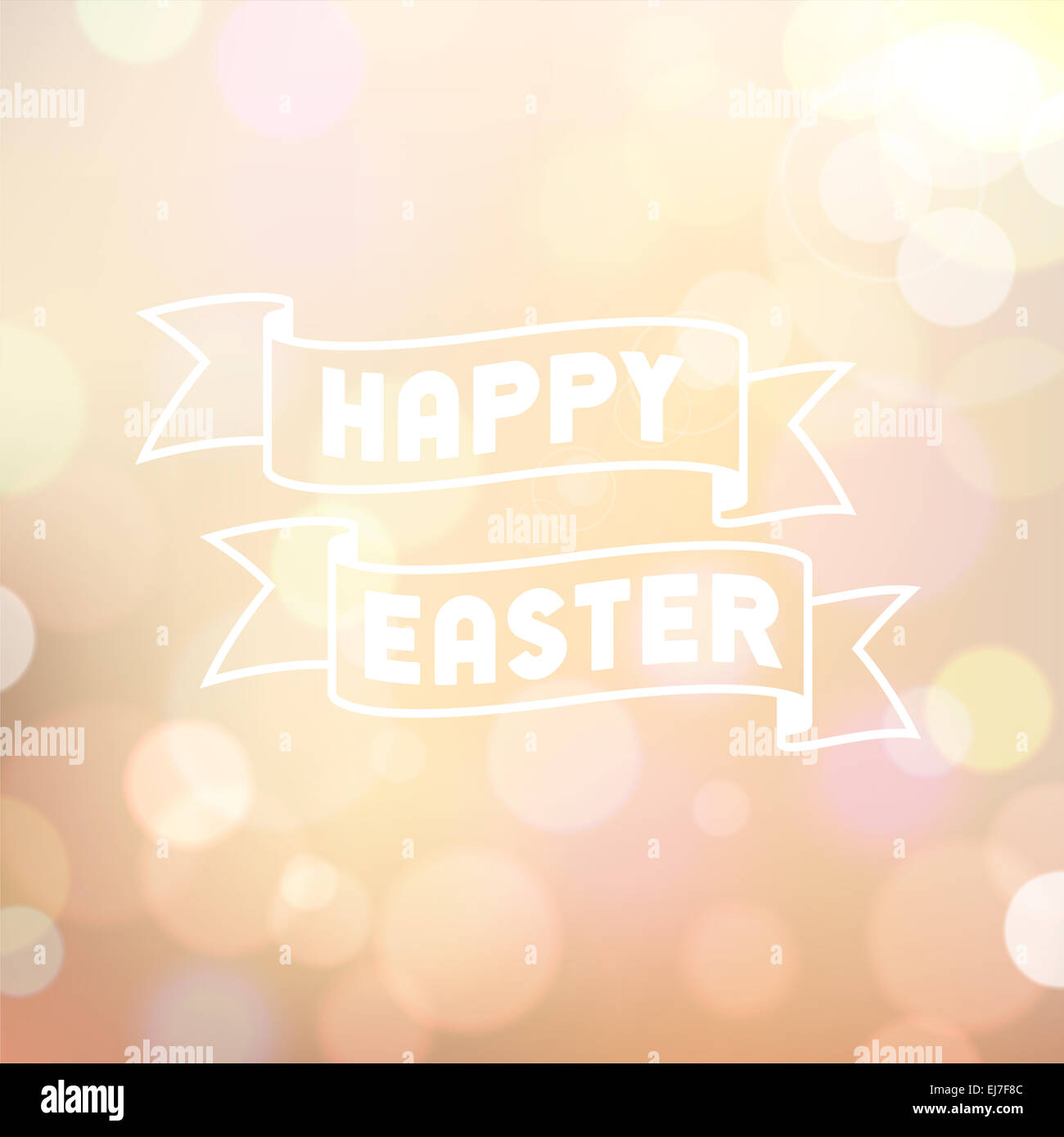 Easter Bokeh Background Stock Photo - Alamy