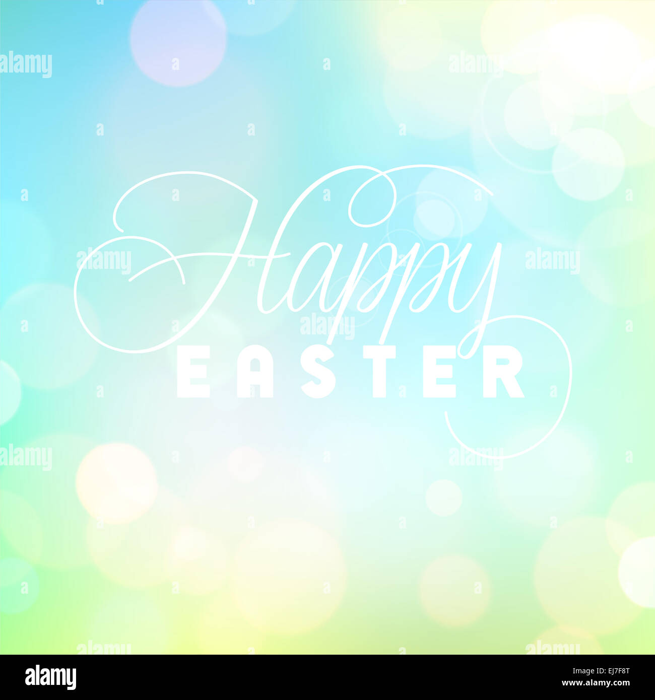Easter Bokeh Background Stock Photo - Alamy