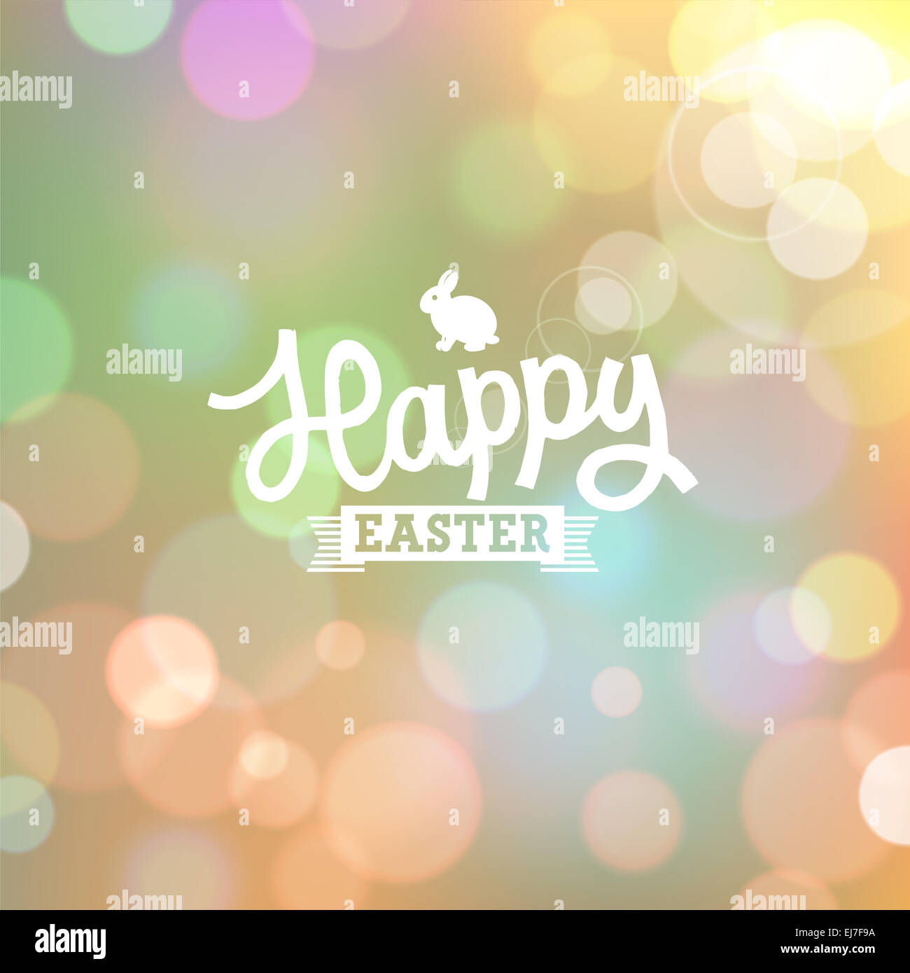 Easter Bokeh Background Stock Photo - Alamy