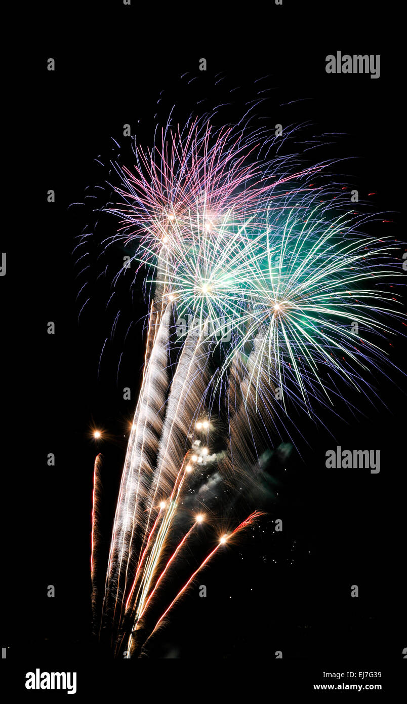 Honolulu, Hawaii, USA. 13th Mar, 2015. Beautiful fireworks display in ...