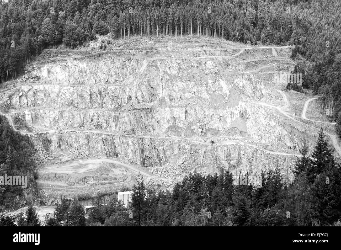 Quarry Seebach Black Forest Germany Stock Photo - Alamy