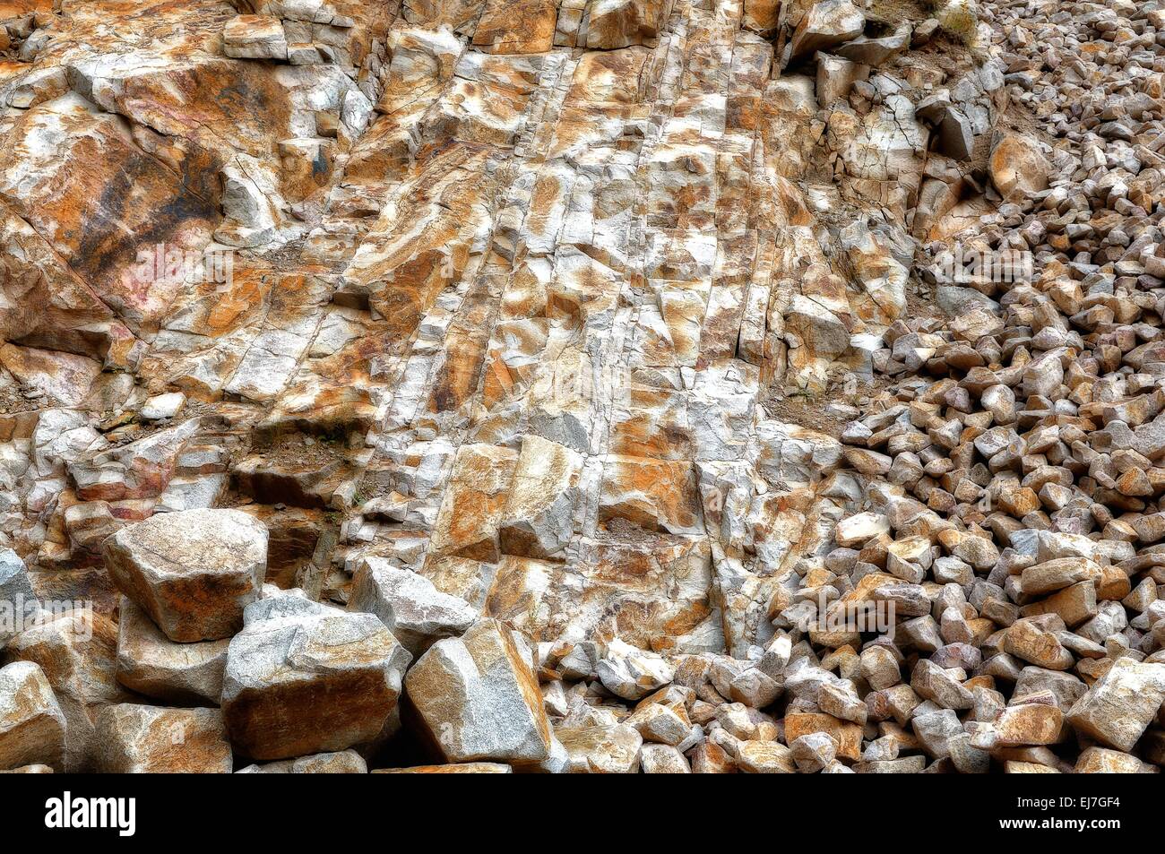 Granite Colors Shapes Stock Photo - Alamy